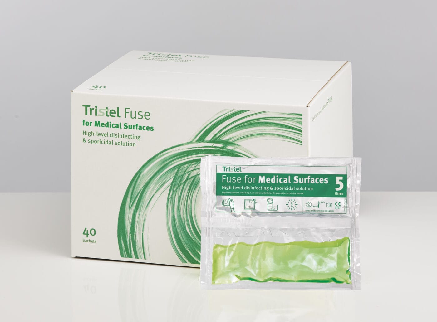 Tristel Fuse – Desinfección esporicida para superficies médicas