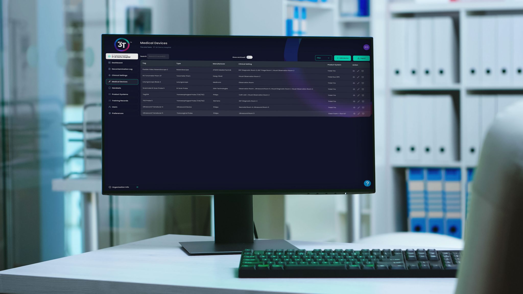 3T™ Digital Traceability for Tristel Products